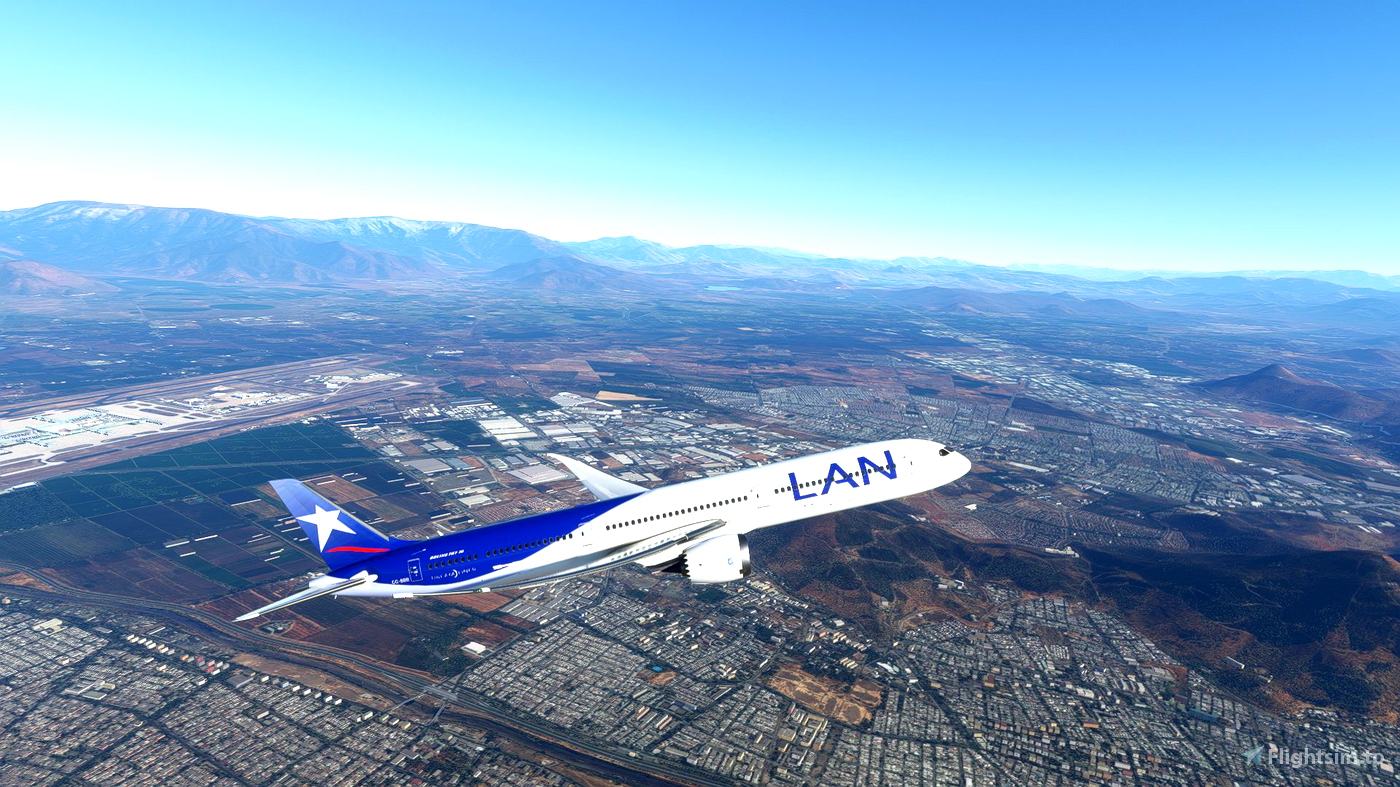 LAN Chile 787-10 Livery for Microsoft Flight Simulator | MSFS