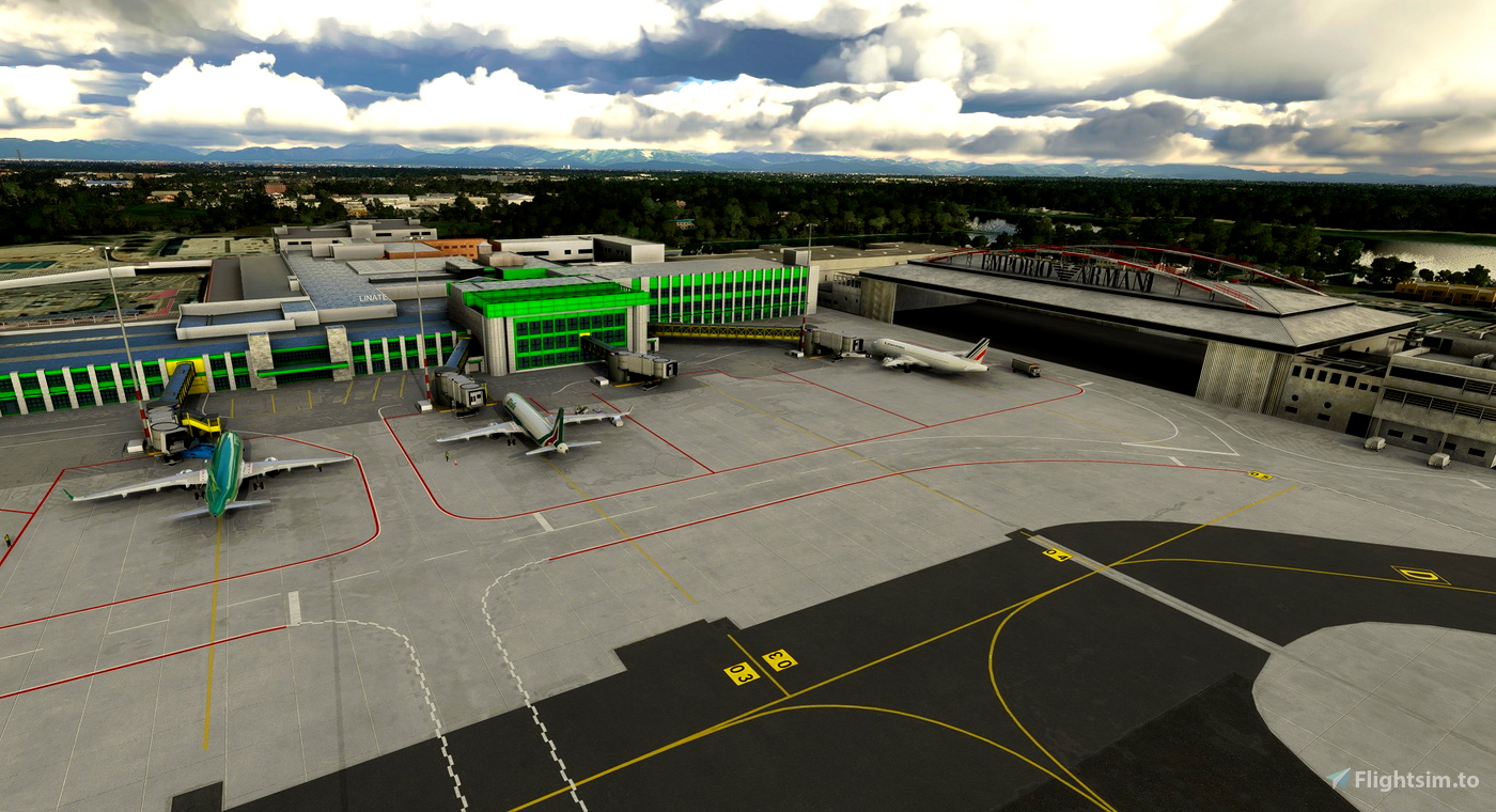 LIML - Aeroporto di Milano-Linate for Microsoft Flight Simulator | MSFS