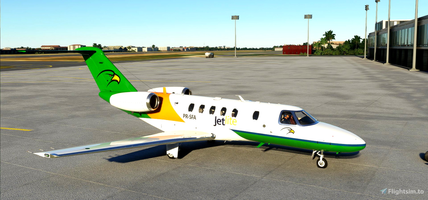Livery - CJ4 Jet Lite for Microsoft Flight Simulator | MSFS