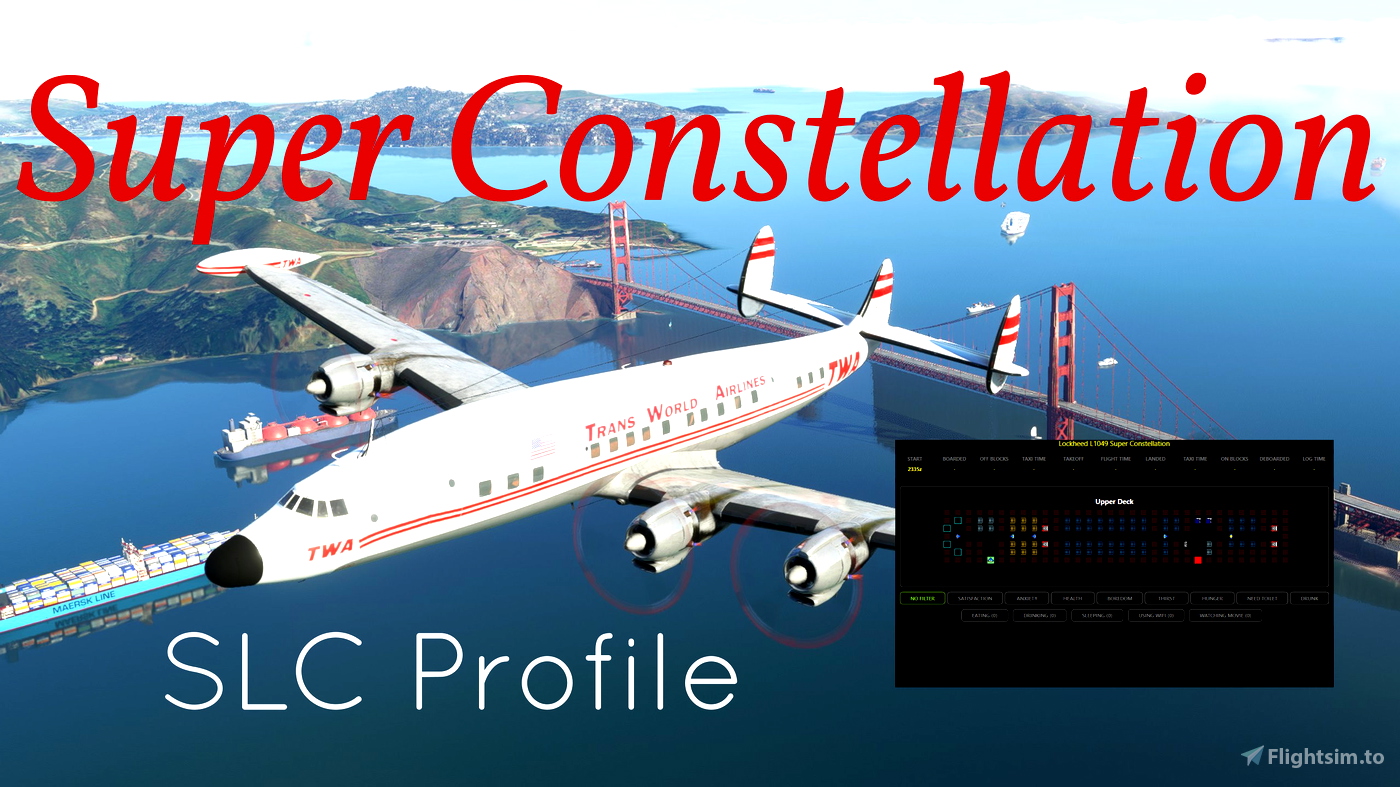 Lockheed L1049 Super Constellation Self-Loading Cargo Cabinlayout for ...
