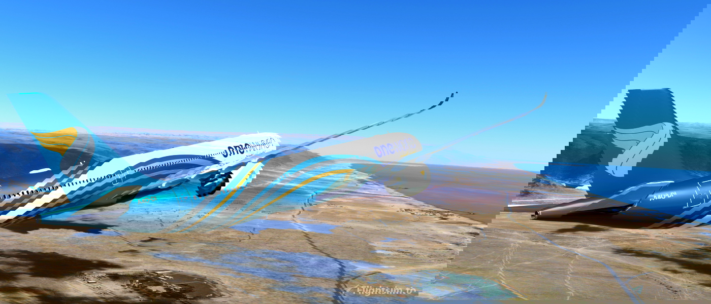 Oman Air (A4O-DI) "Oneworld" (fictional/candidate) livery on Headwind Airbus A330neo-900 [8K ...