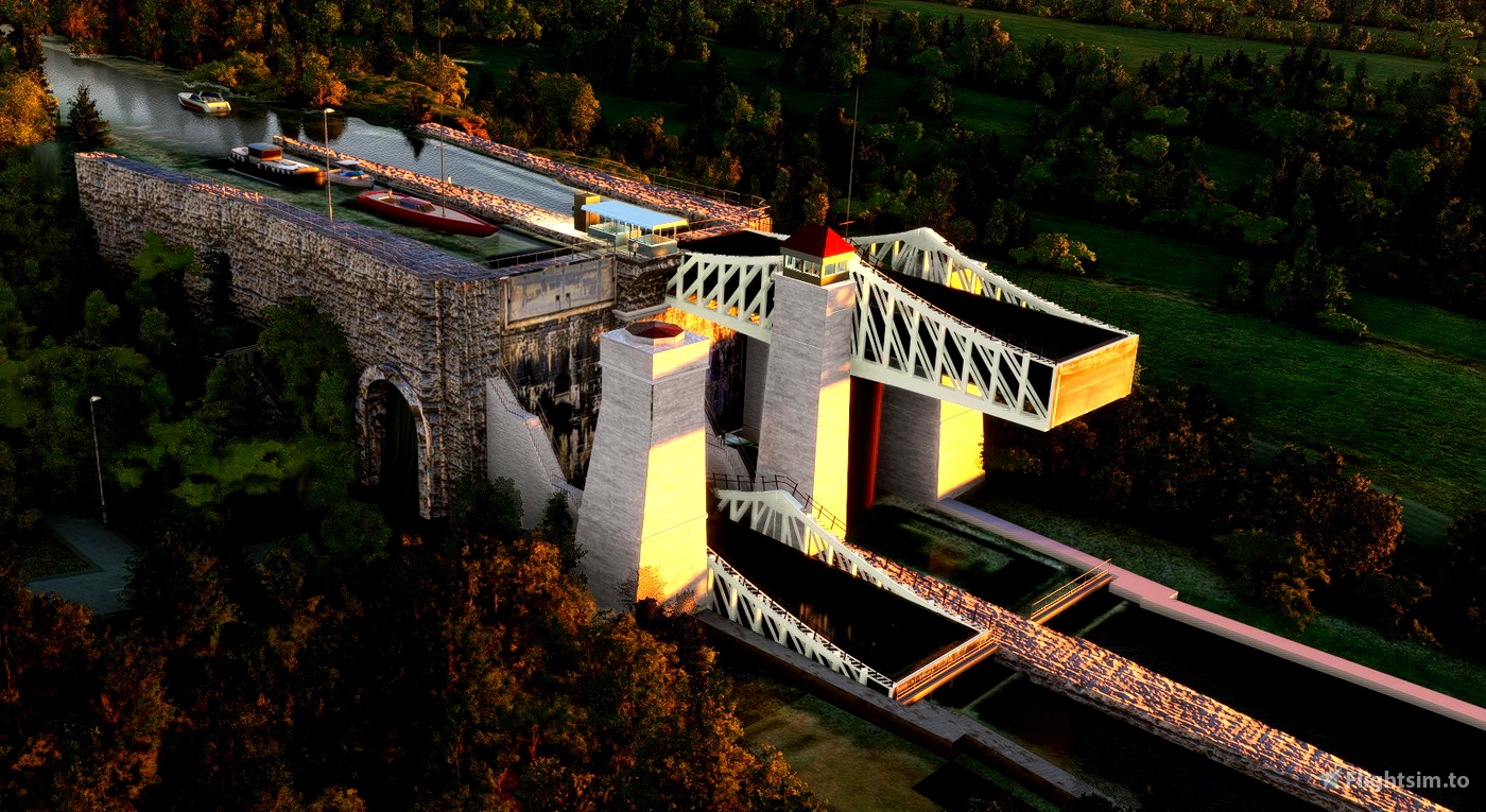 Peterborough Aiport CYPQ and Lift Lock for Microsoft Flight Simulator ...