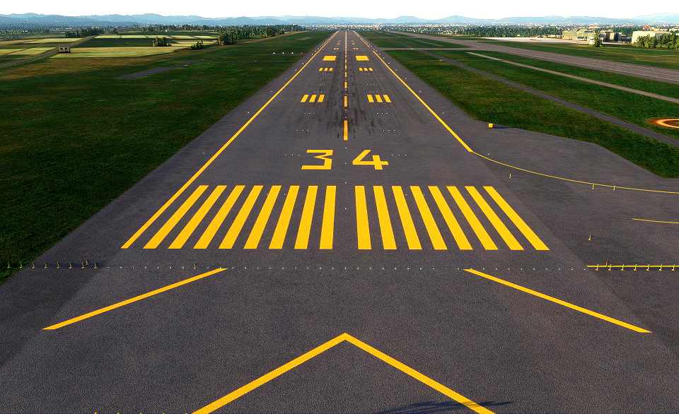 Precision Runway Marking (Asahikawa Airport(RJEC)) for Microsoft Flight ...