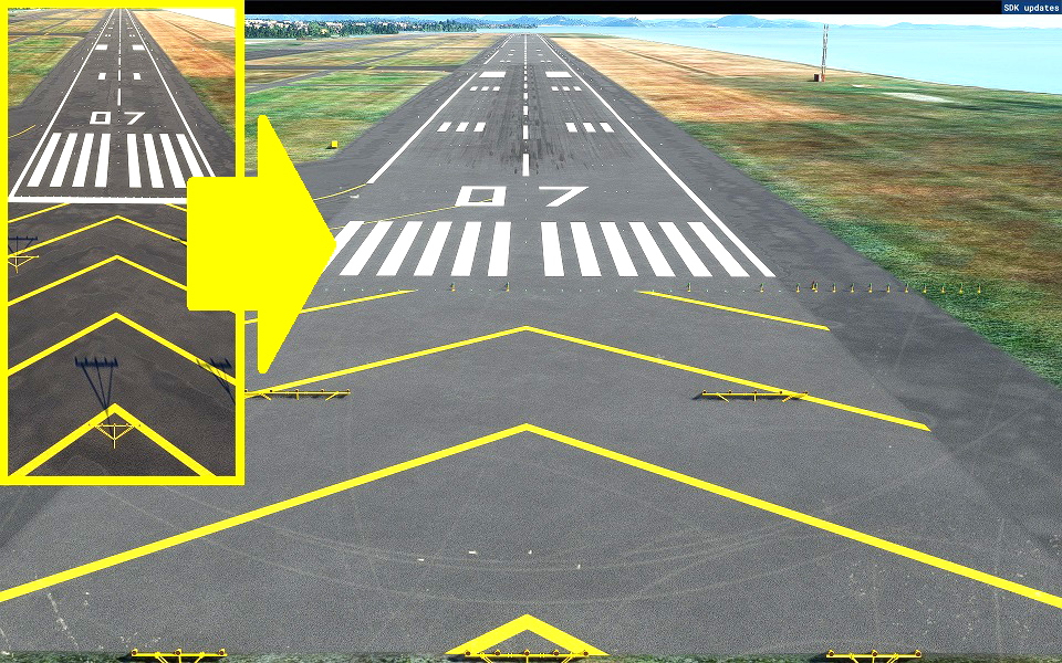 Precision Runway Marking (Yamaguchi-Ube Airport(RJDC)) voor Microsoft ...