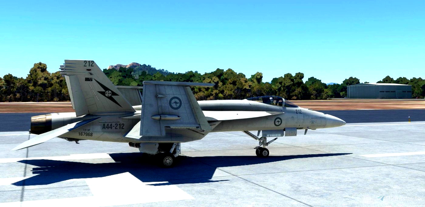 RAAF 1 Squadron F/A-18E Super Warrior for Microsoft Flight Simulator | MSFS