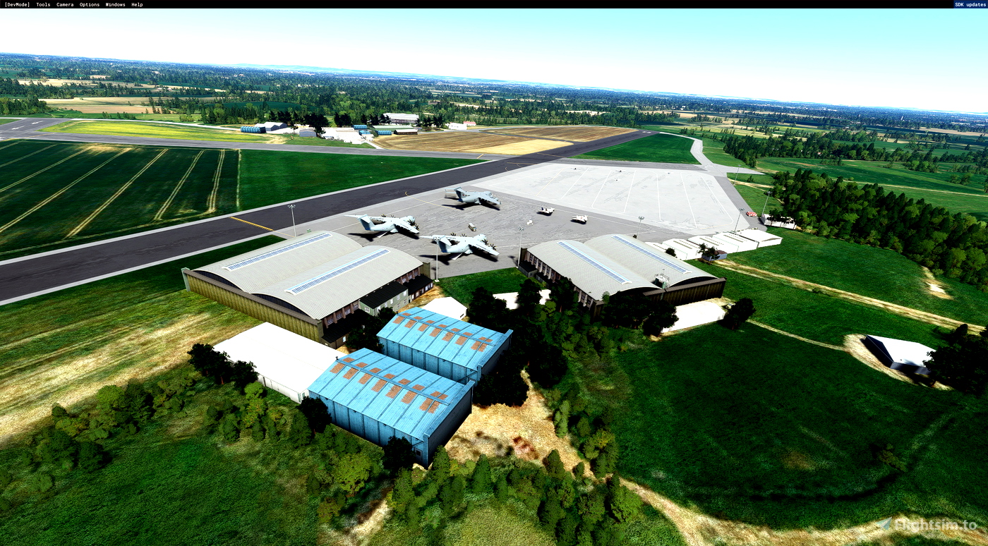 RAF Rufforth - UK11 - Yorkshire - Tag21 for Microsoft Flight Simulator ...