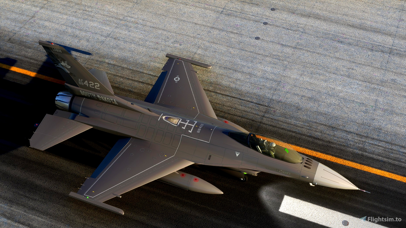 SC Designs F-16C - South Dakota ANG 175th FS Have Glass Livery for ...
