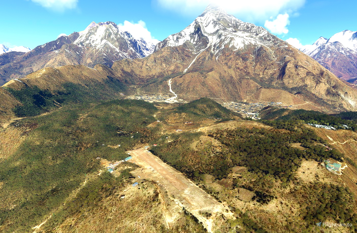 VNSB Syangboche Airport, Near Namche Bazaar, Khumjung, Nepal. (Upgrade ...