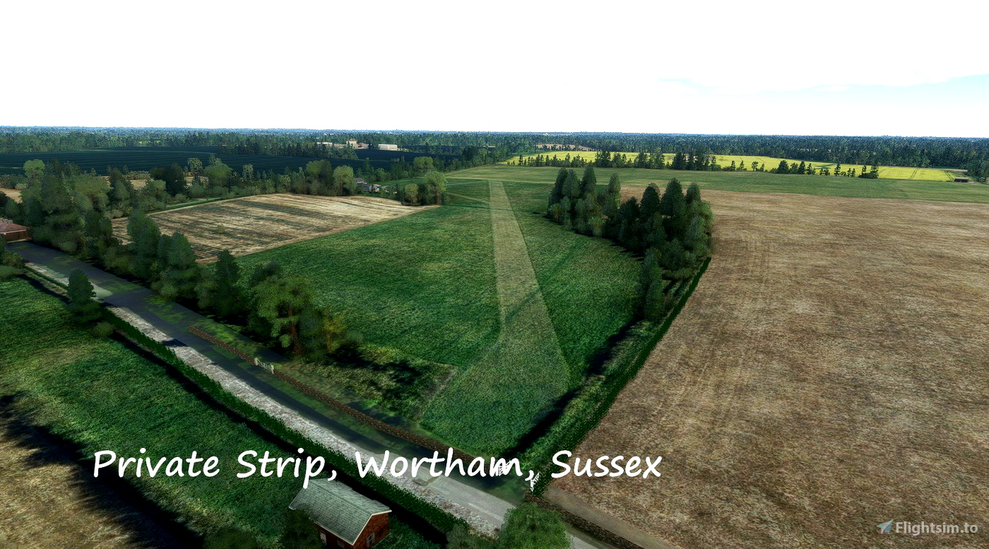 Wortham private Strip for Neil's Farm Strip Users MSFS for Microsoft ...