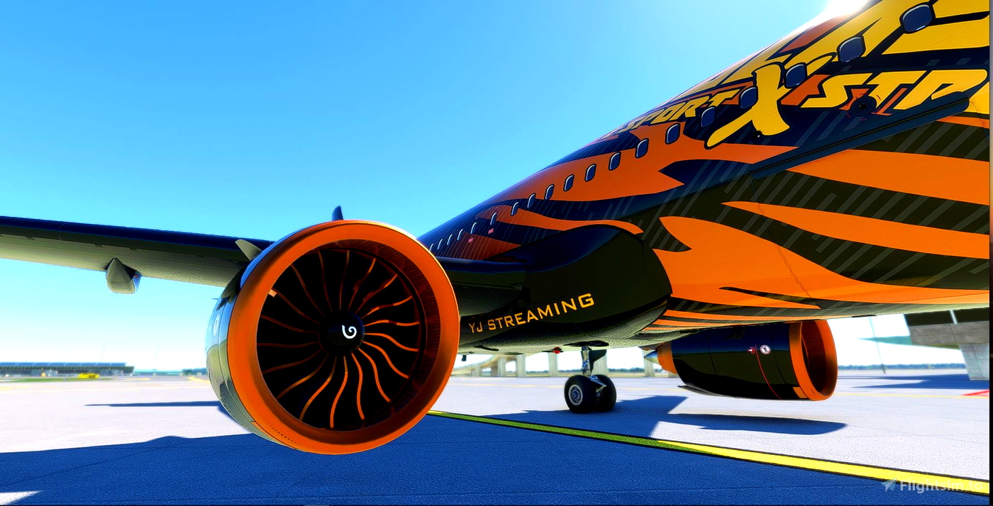 [A32NX] MALAYSIA STREAMER_YJ001 for Microsoft Flight Simulator | MSFS