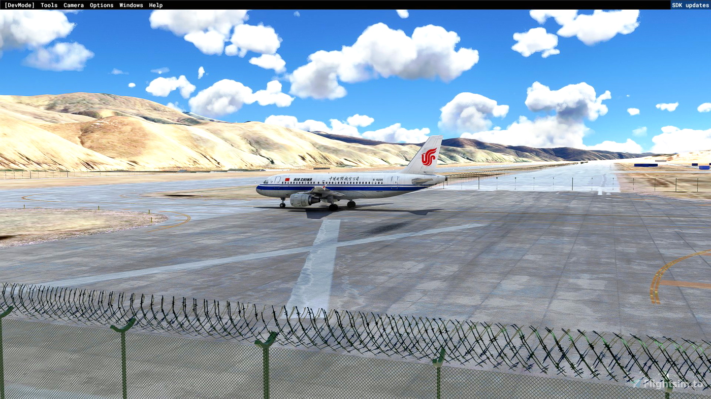 ZUBD Changdu Bangda Airport/ Qamdo bamda airport for Microsoft Flight ...