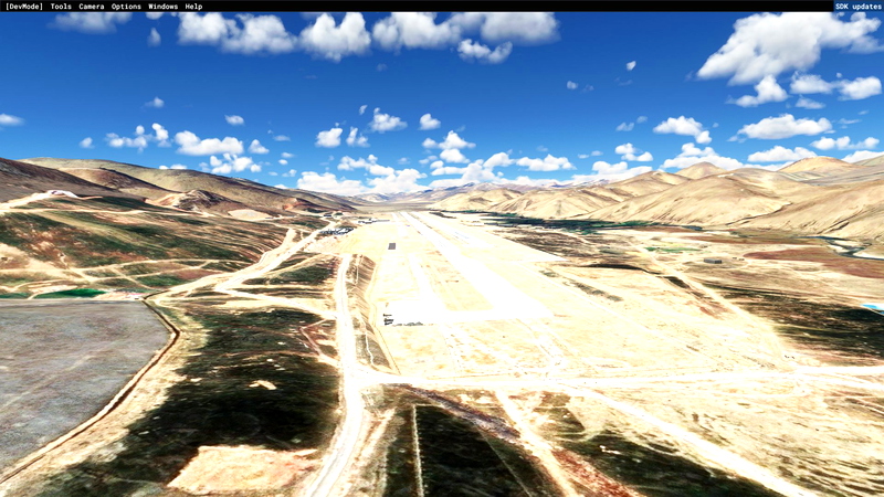 ZUBD Changdu Bangda Airport/ Qamdo bamda airport for Microsoft Flight ...