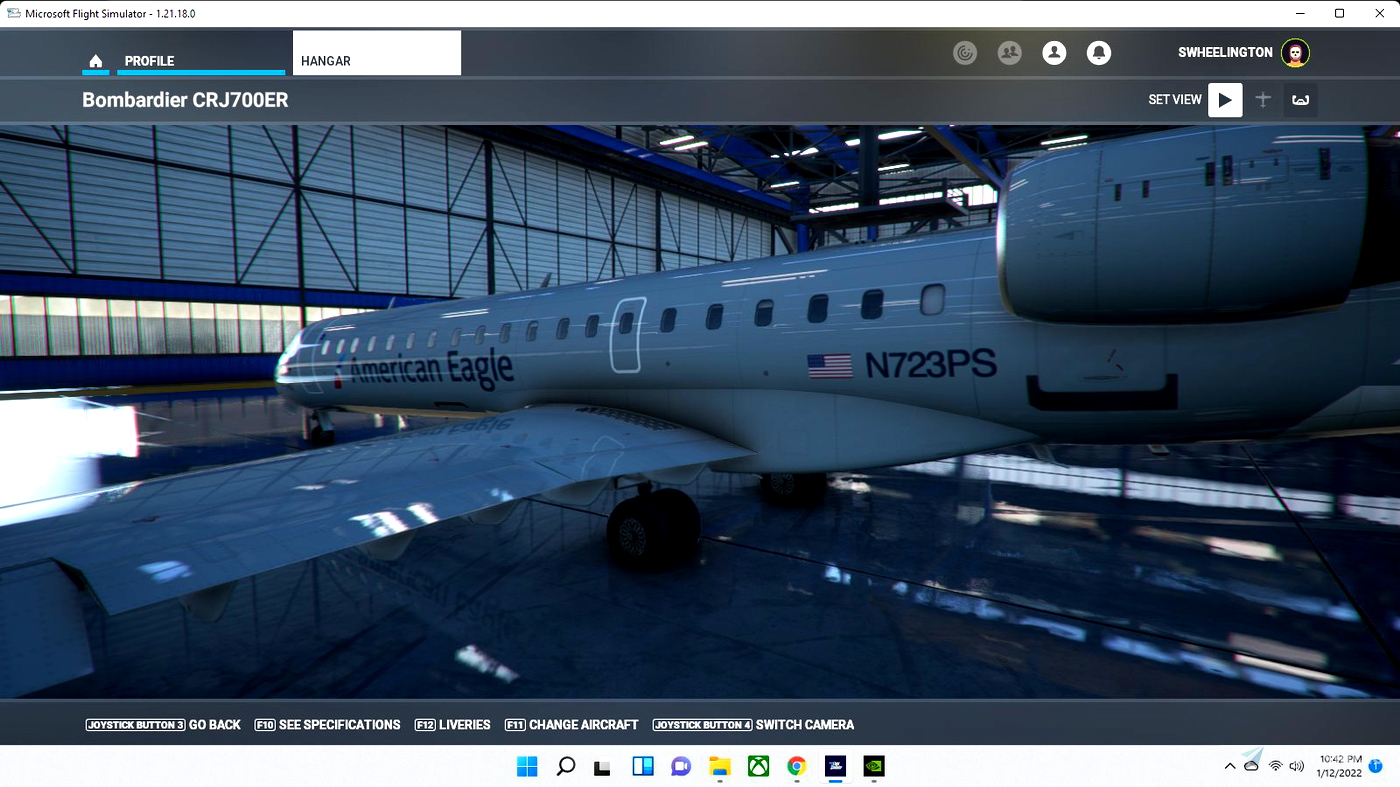 AMERICAN EAGLE PSA N723PS for Microsoft Flight Simulator | MSFS