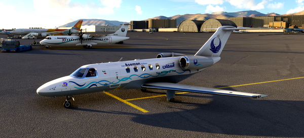 UC-35 Livery and Flight Model for CITATION CJ4 for Microsoft Flight ...