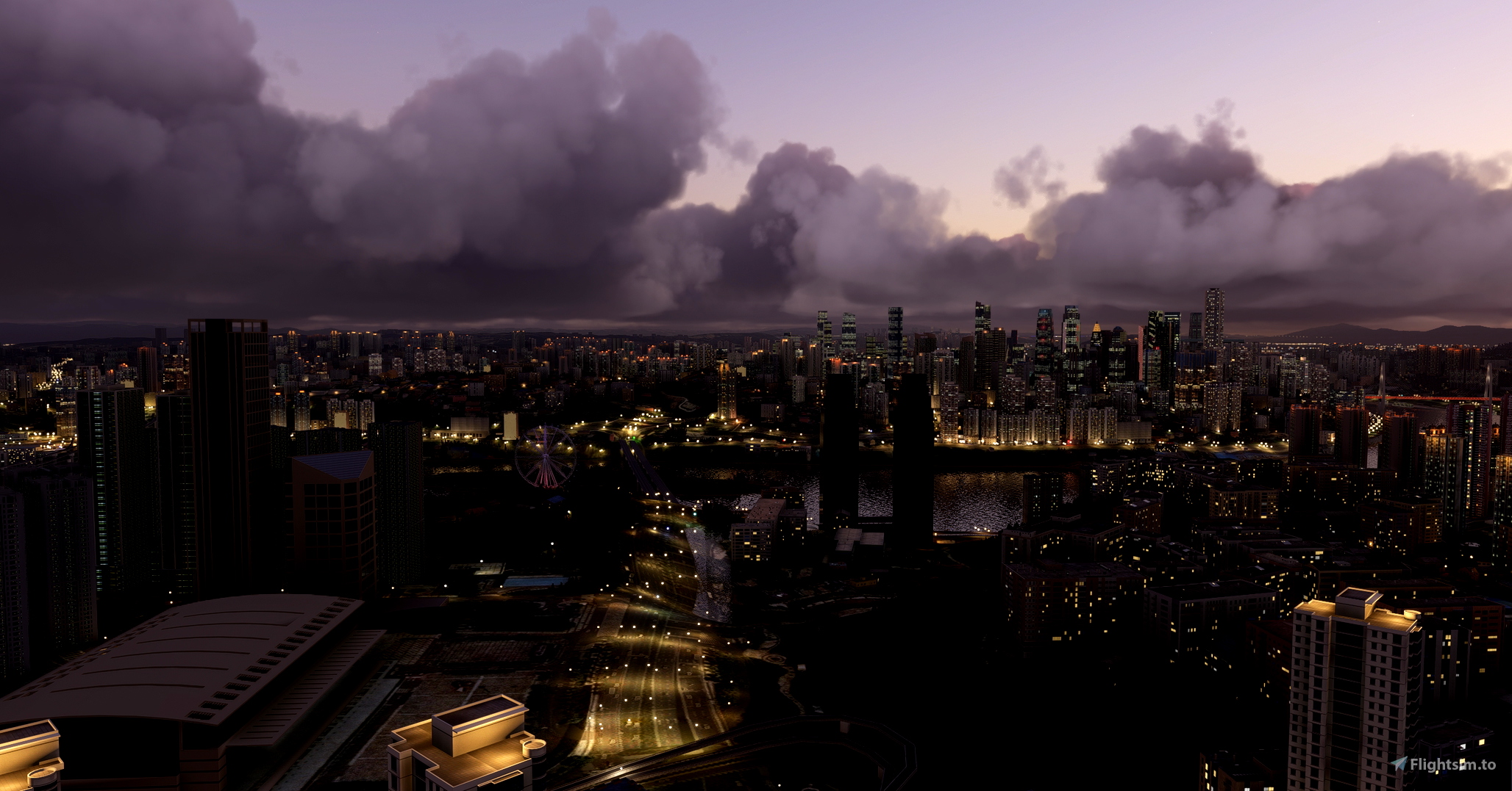 SamScene3D | Chongqing Magic City 8D for MSFS