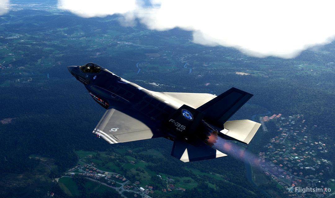 F-35 AA-1 Prototype Demo Team for Indiafoxecho F-35A for Microsoft ...