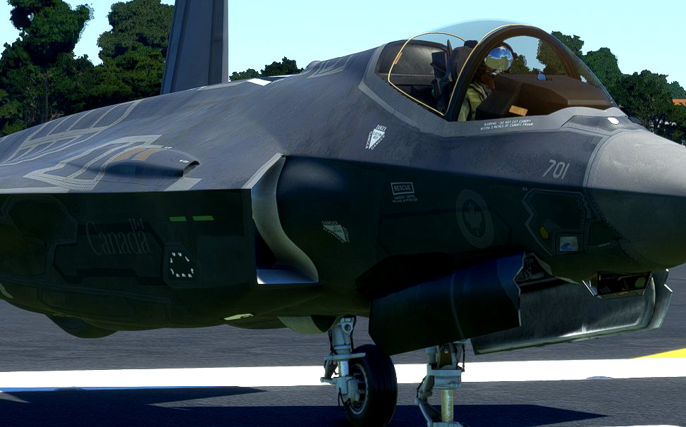 F-35A Canadian Air Force 409 SQN RCAF for Microsoft Flight Simulator | MSFS