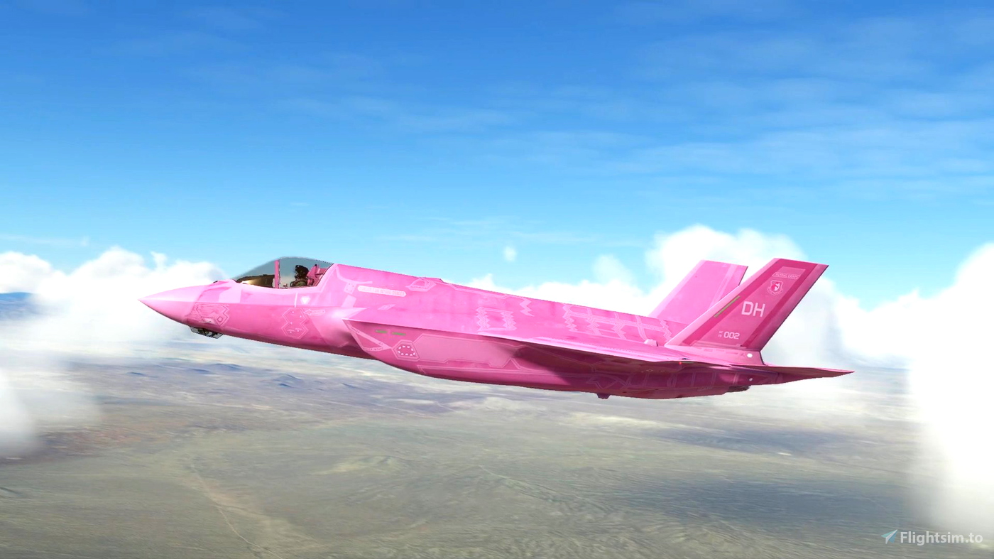 F-35B Pink Menace for Microsoft Flight Simulator | MSFS