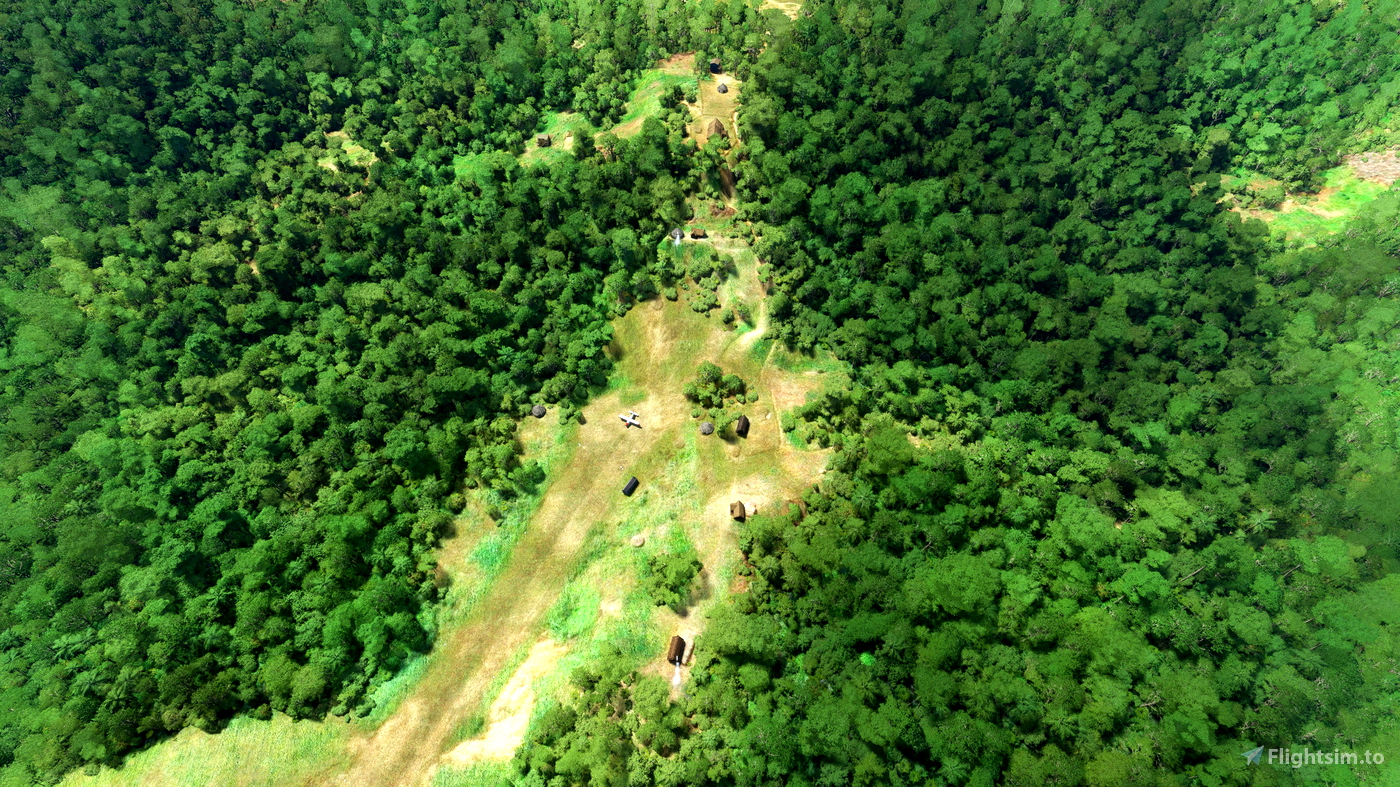 Gema airstrip (AYGM) in Papua New Guinea 对于 Microsoft Flight Simulator ...
