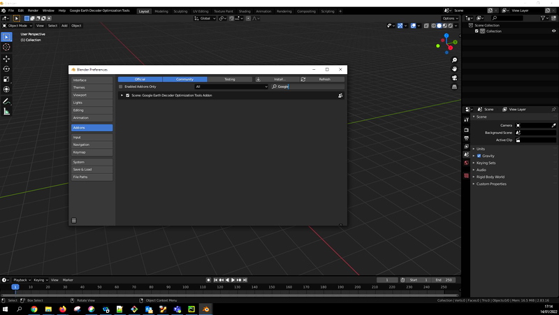 Google Earth Decoder Optimization Tools (GEDOT) - Blender Addon for Microsoft Flight Simulator ...