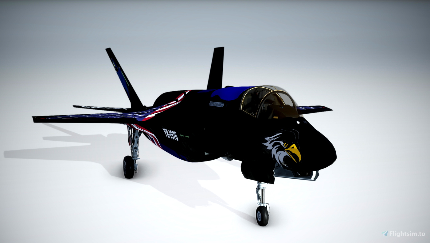 IndiaFoxtEcho F35-B Lightning II "Eagle USA" for Microsoft Flight ...