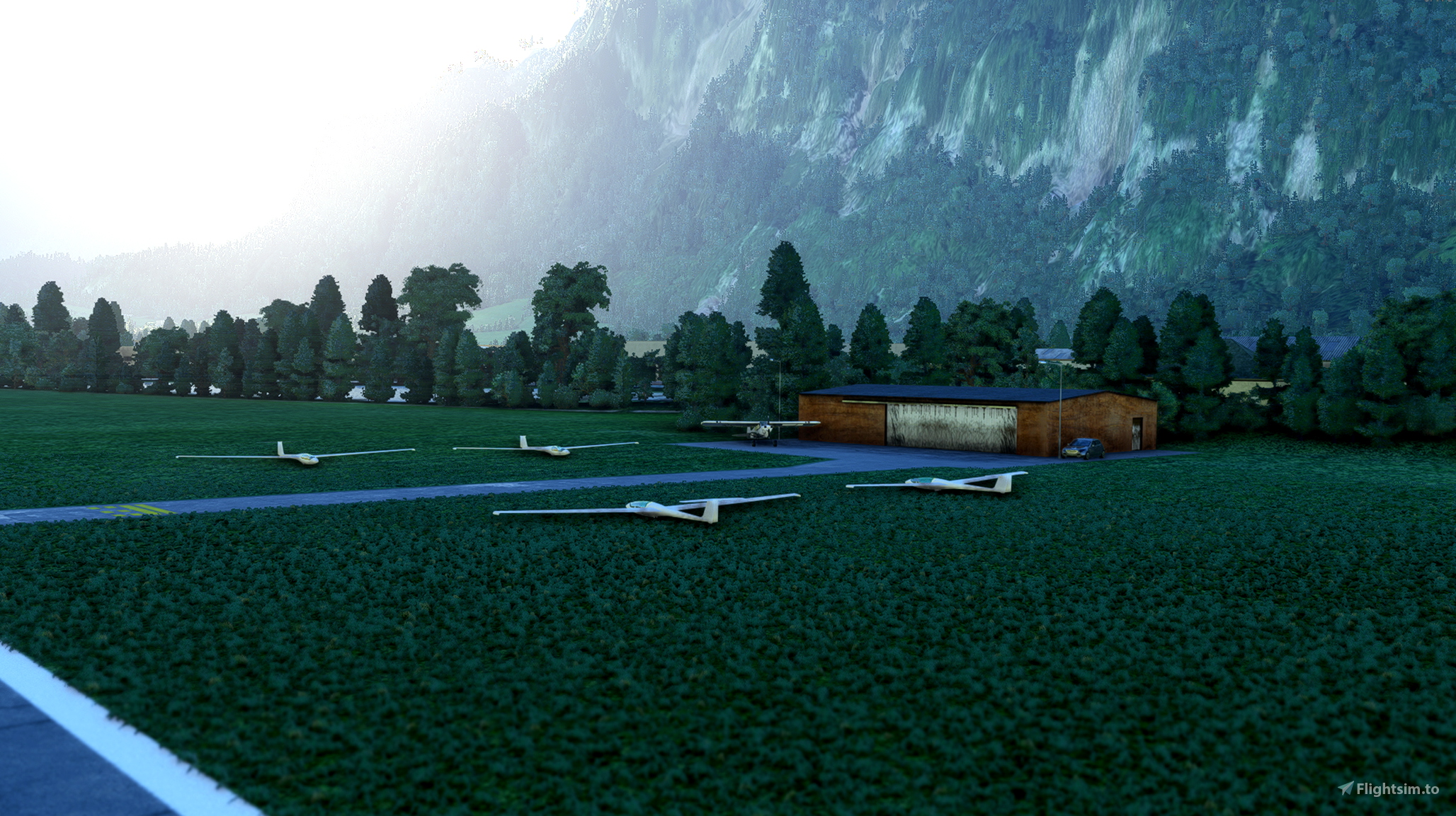 AG Sim | LSZM - Mollis Airfield Switzerland (LSMF) for MSFS