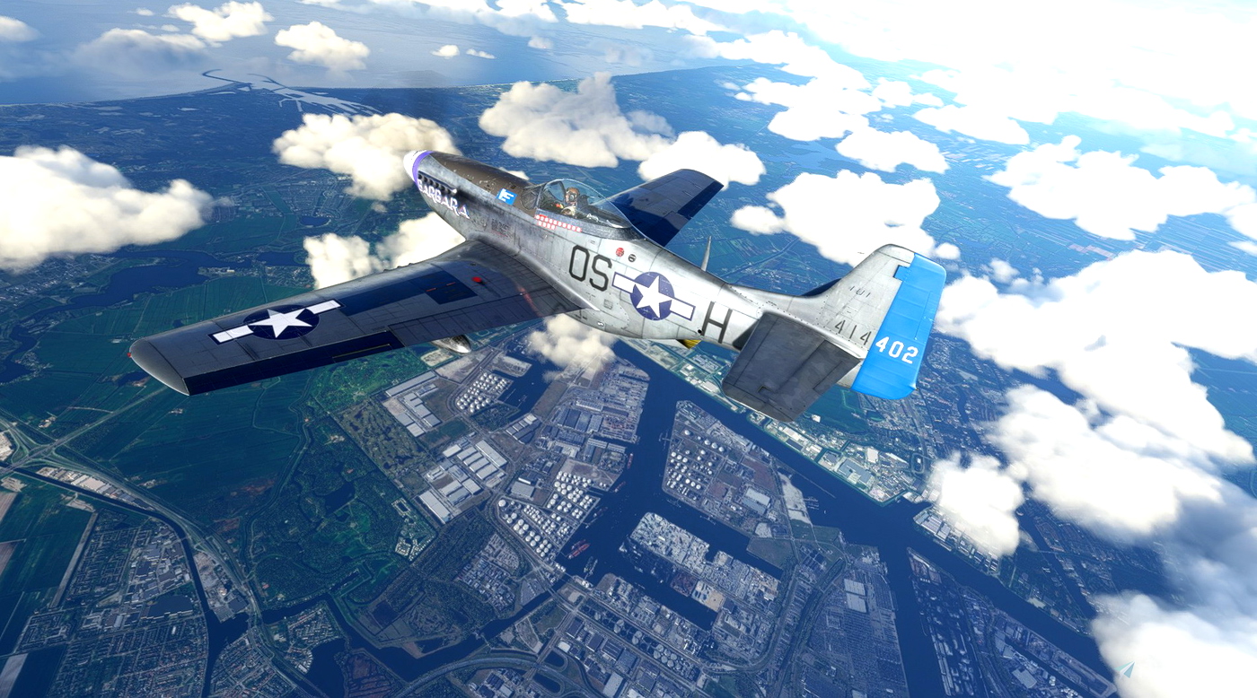 North American P-51D USAAF 355th FG OS-H "Barbara" for Microsoft Flight ...