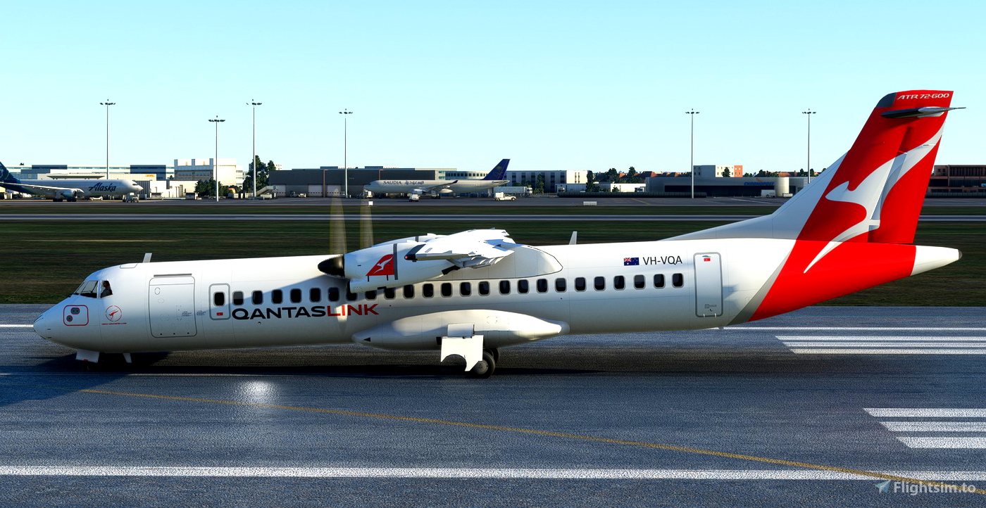 Qantas "2016 livery" ATR 72-600 Community Version for Microsoft Flight ...