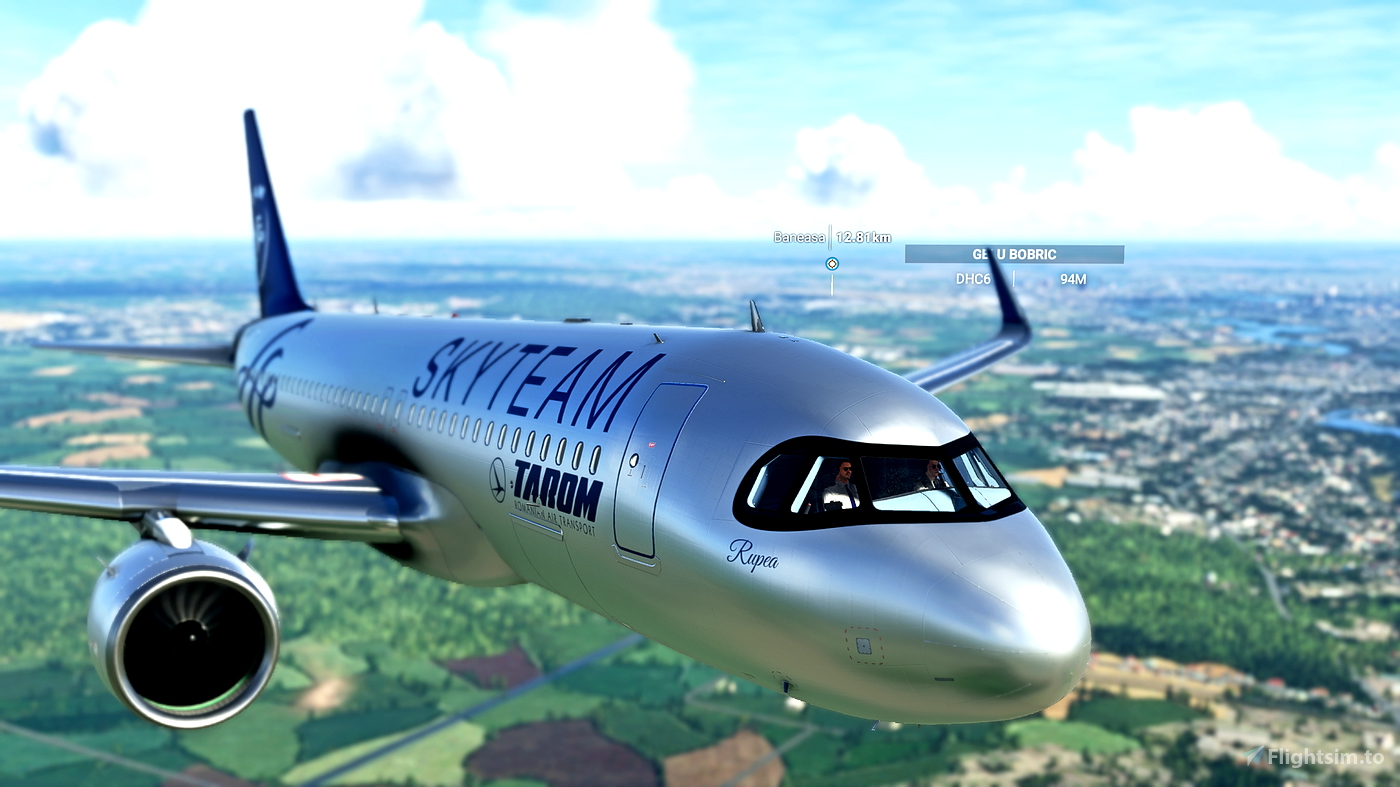 [8K] Tarom SKYTEAM A320 for Microsoft Flight Simulator | MSFS