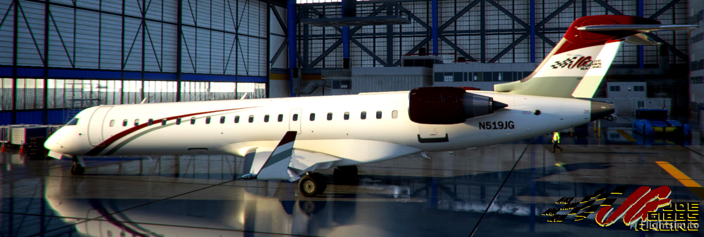 Aerosoft CRJ700 MSFS Joe Gibbs Racing N519JG のために Microsoft Flight ...