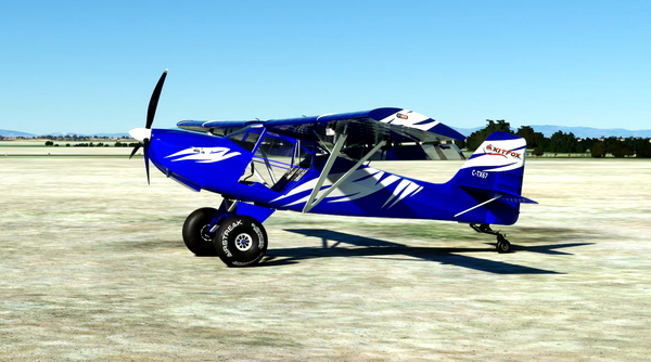 LibertyFox -- //42 KitFox Fox2 Livery for Microsoft Flight Simulator | MSFS