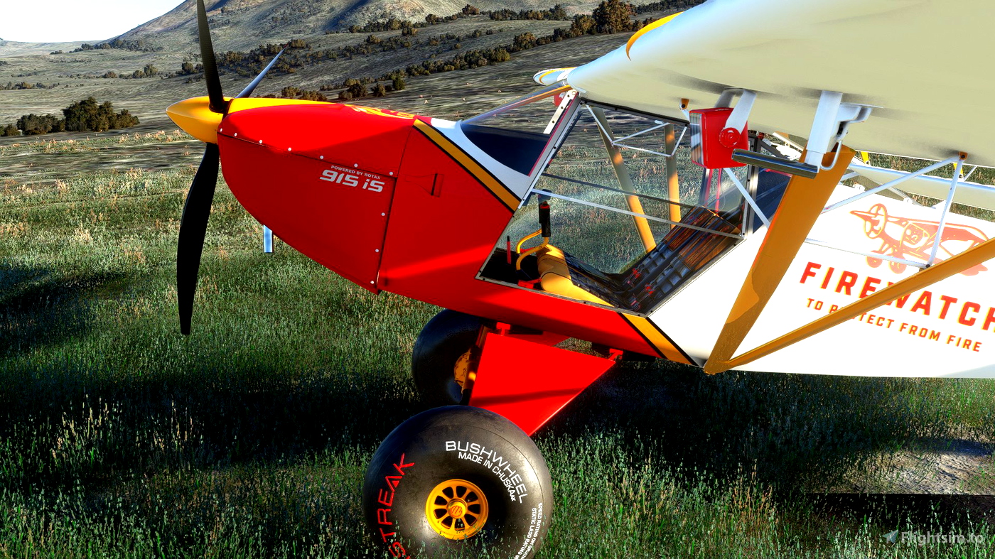 Beginnerz Livery - //42 Kitfox --FireWatchFox-- per Microsoft Flight ...
