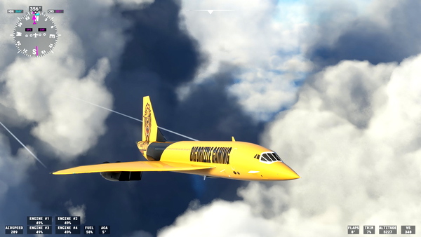 DC Design Concorde improved reheats textures for Microsoft Flight ...