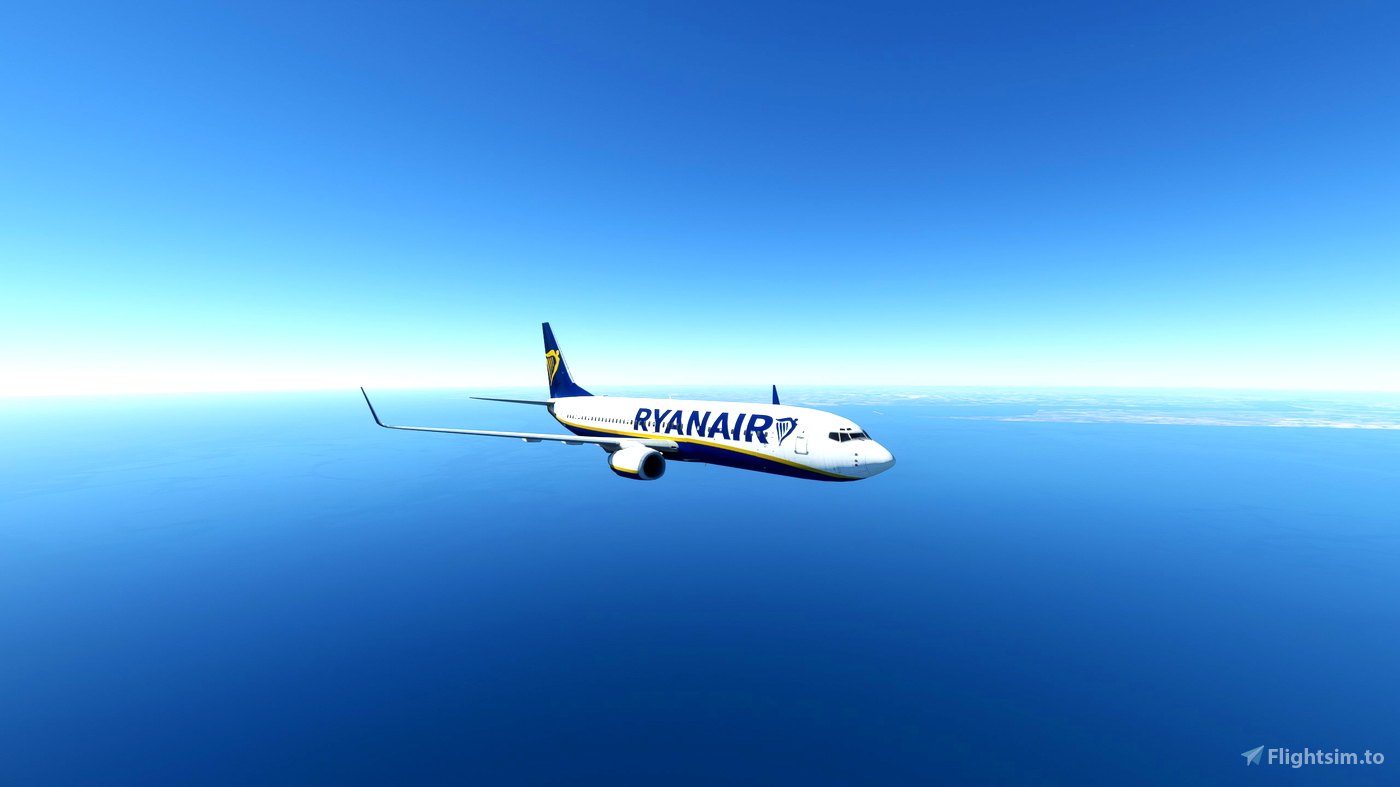 Boeing 737-800 Ryanair (B73X Project) for Microsoft Flight Simulator | MSFS
