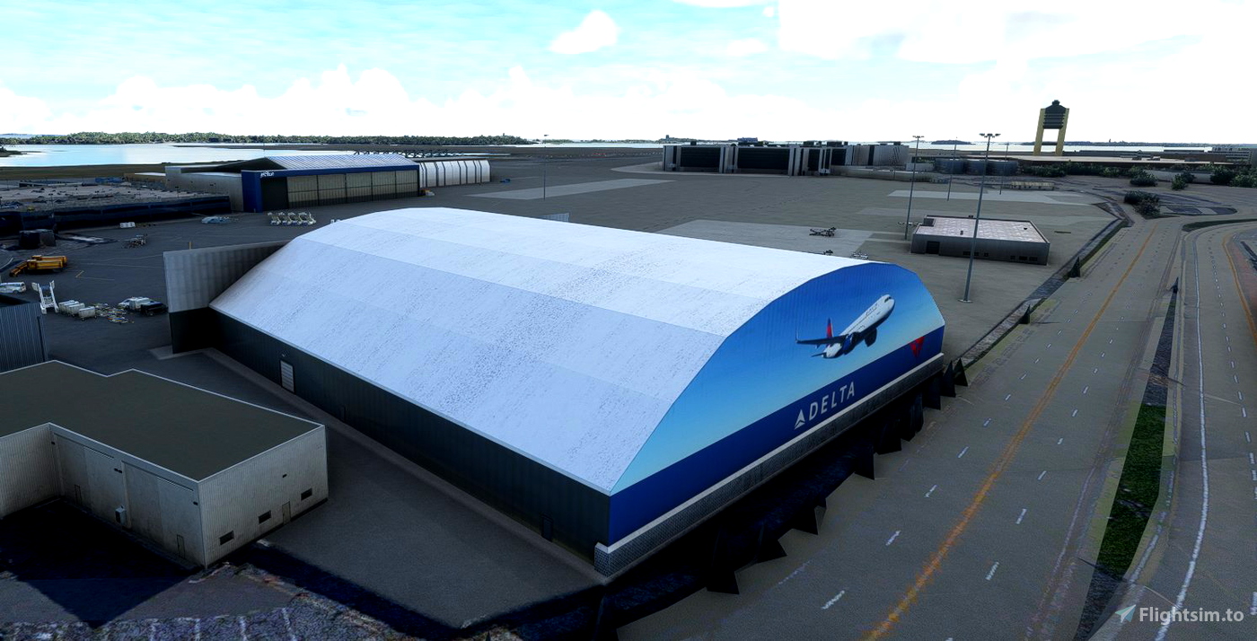 Boston Logan (KBOS) Airport Improvements for Microsoft Flight Simulator ...