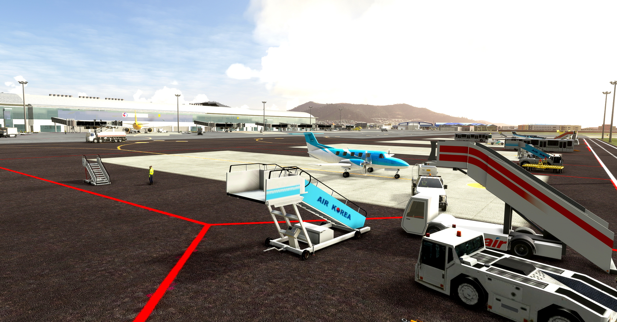 SamScene3D » Busan Gimhae Intl. Airport - RKPK » Microsoft Flight Simulator