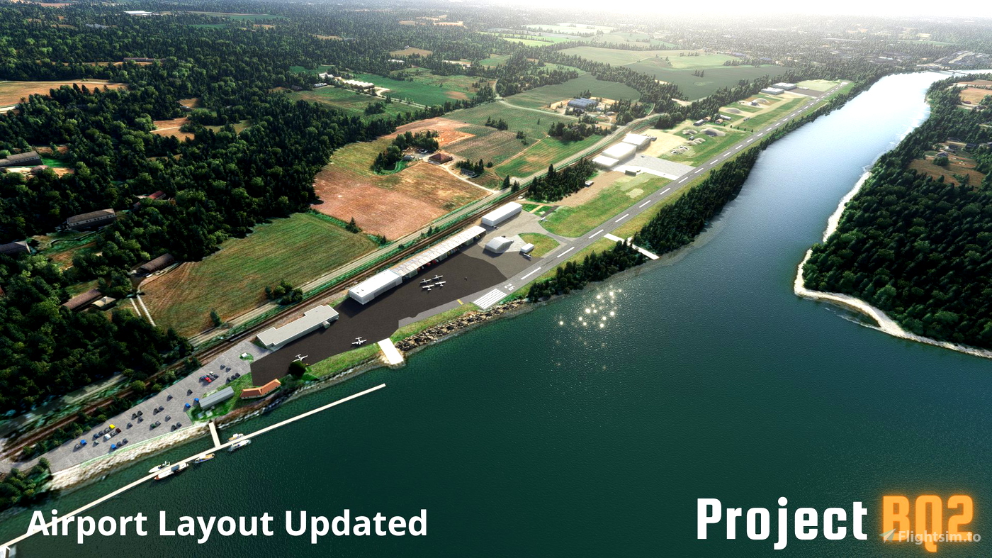 Project BQ2 (CBQ2/Fort Langley Airport) for Microsoft Flight Simulator ...