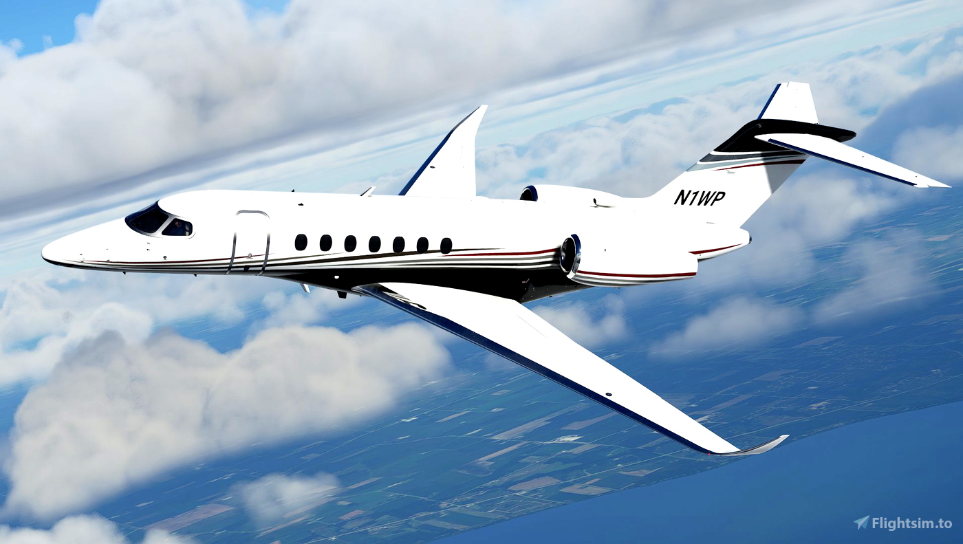 Cessna Citation Longitude N1WP for Microsoft Flight Simulator | MSFS