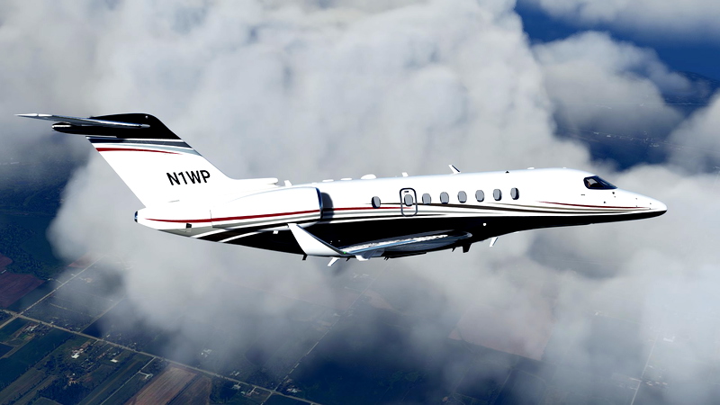 Cessna Citation Longitude N1WP for Microsoft Flight Simulator | MSFS