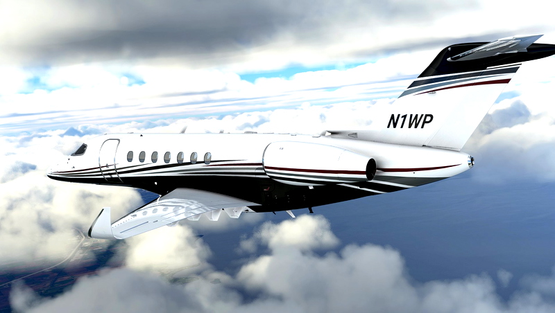 Cessna Citation Longitude N1WP for Microsoft Flight Simulator | MSFS
