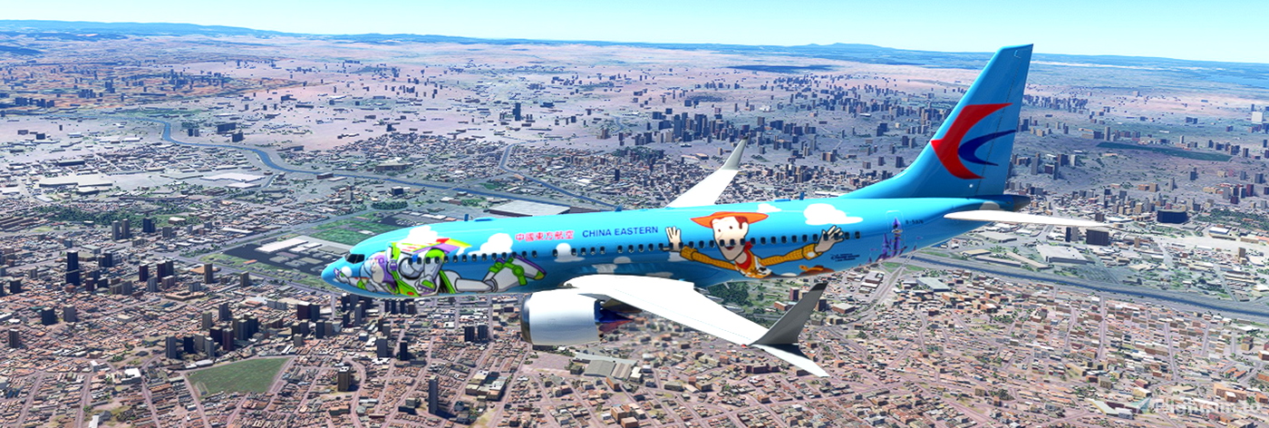 CHINA EASTERN TOY STORY - 737 MAX для Microsoft Flight Simulator | MSFS
