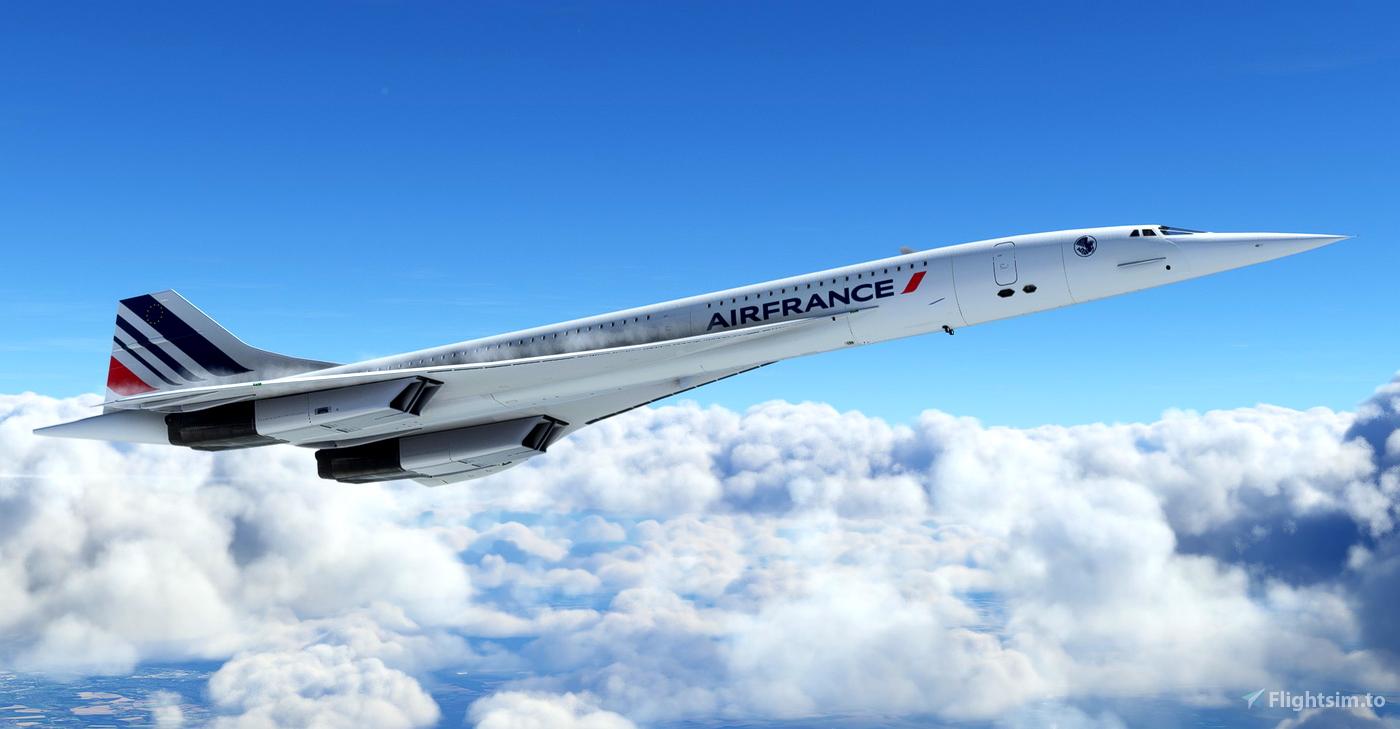 DC Design Concorde Air France "F-BVFA" "2021 livery" for Microsoft ...