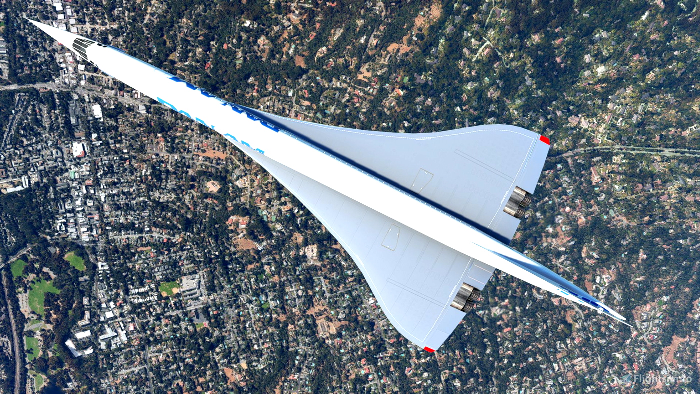 DC Designs Concorde Pan Am (N500PA - Fictional) for Microsoft Flight ...