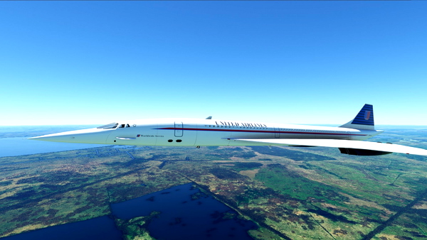 DC Designs Concorde Lufthansa Vintage (D-CONC - Fictional) for ...