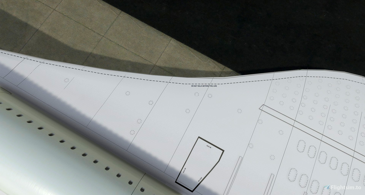 DCDesigns Concorde Paint Kit for Microsoft Flight Simulator | MSFS