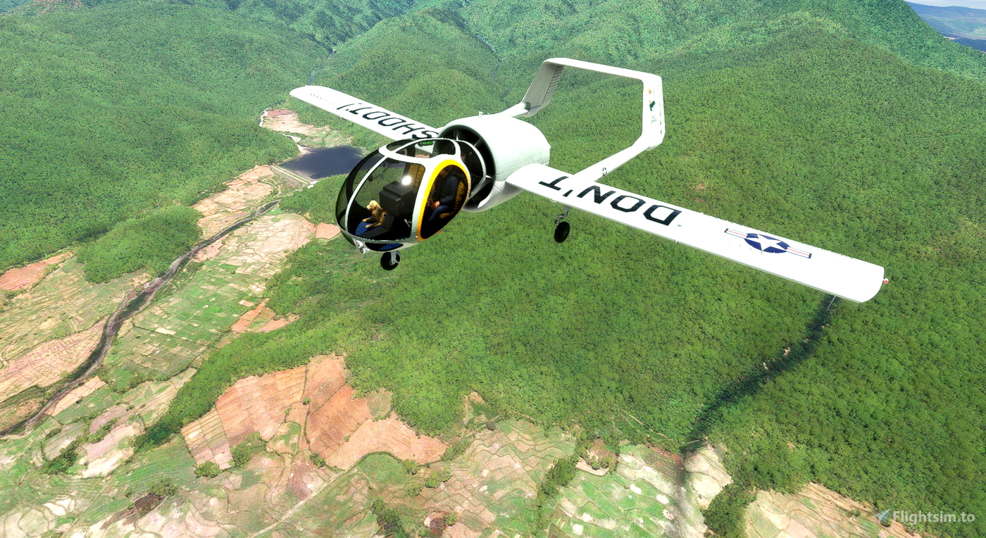 Edgley Optica USAF Don't Shoot! for Microsoft Flight Simulator | MSFS