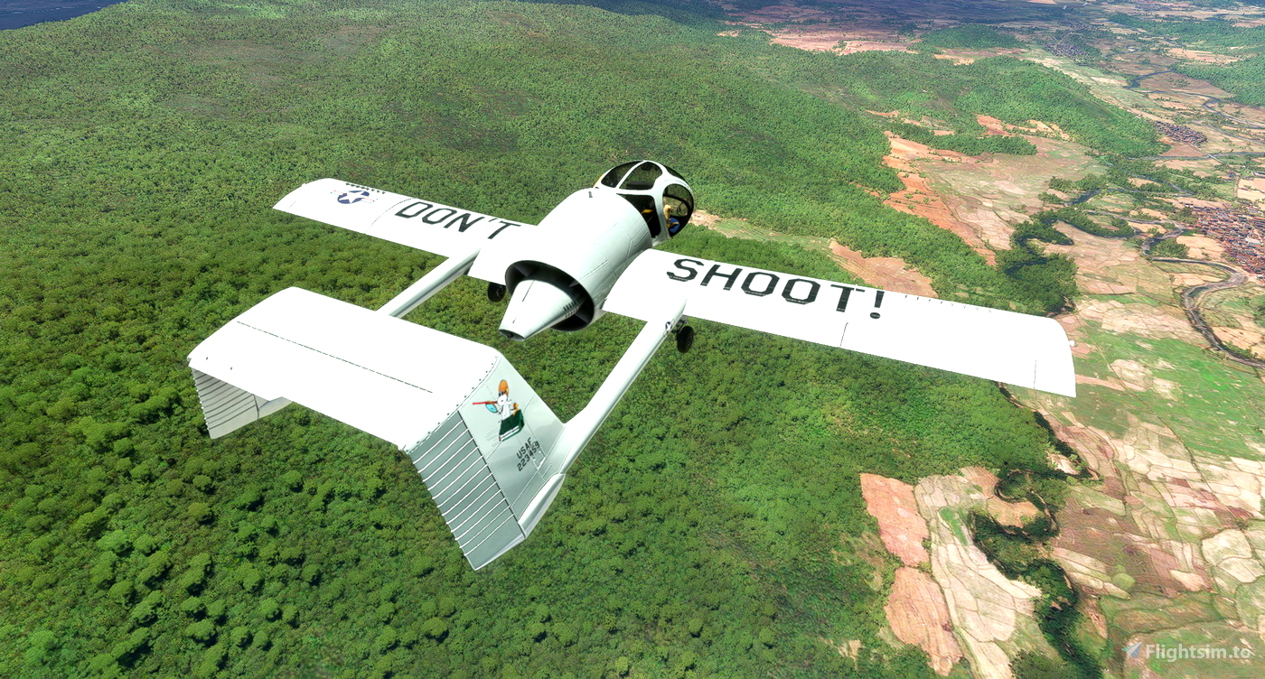 Edgley Optica USAF Don't Shoot! for Microsoft Flight Simulator | MSFS