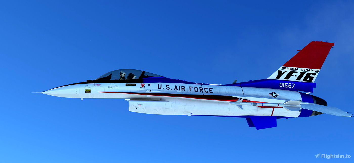 F-16 Prototype Package pour Microsoft Flight Simulator | MSFS