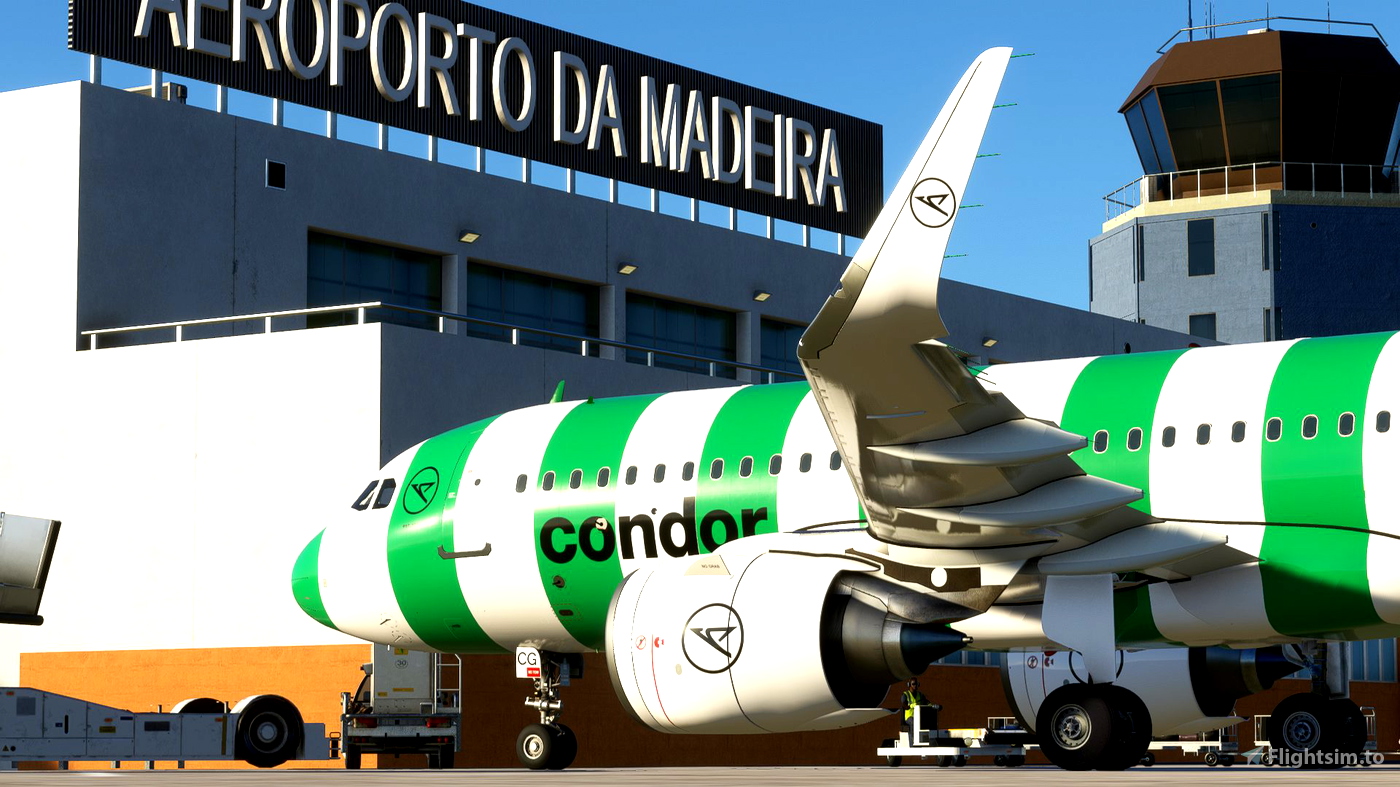 [A32NX] FBW A320 Condor new Livery 2022 Green Stripe 8K のために Microsoft ...