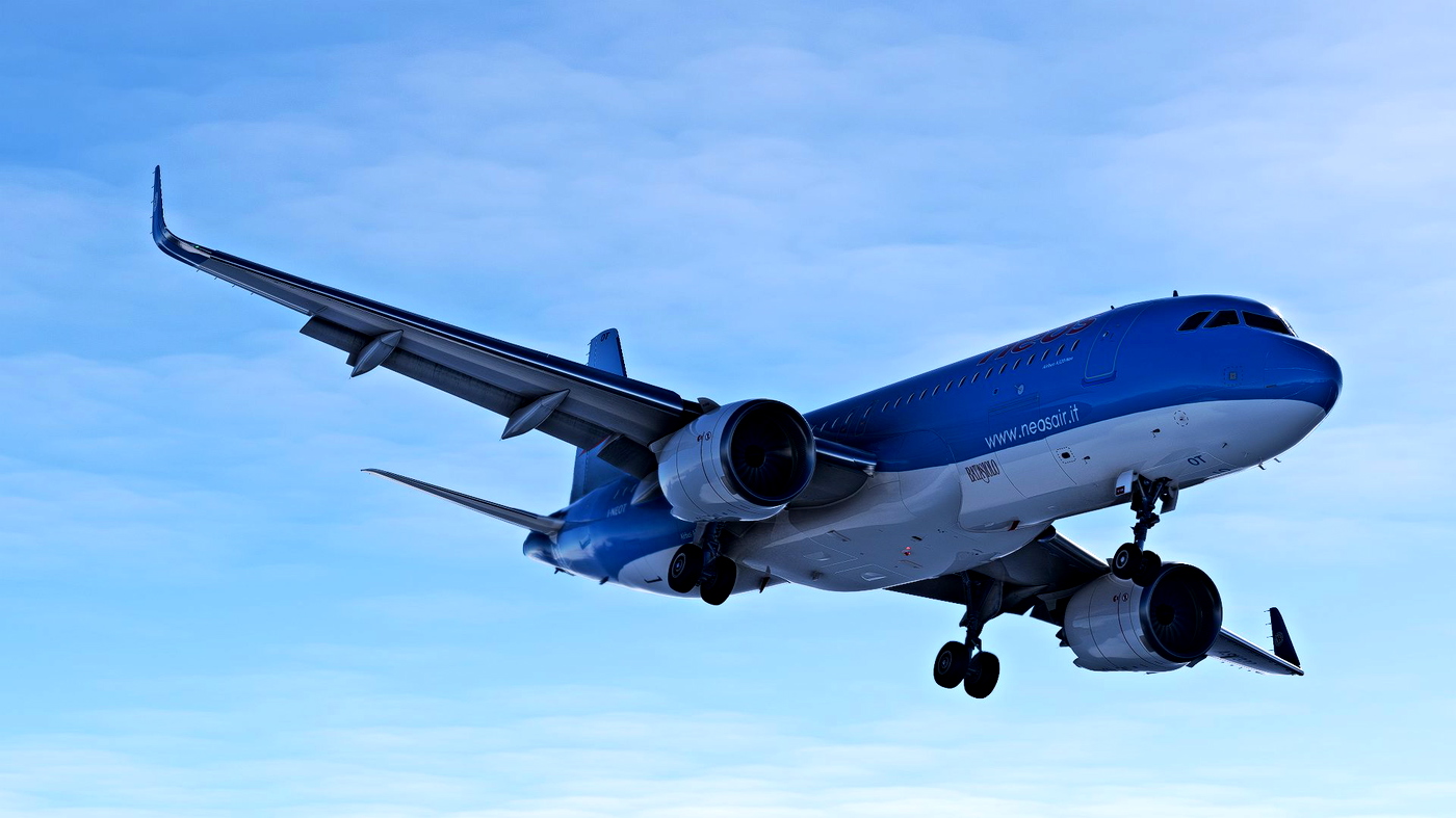 [FBW A32NX] Neos livery 4k for Microsoft Flight Simulator | MSFS